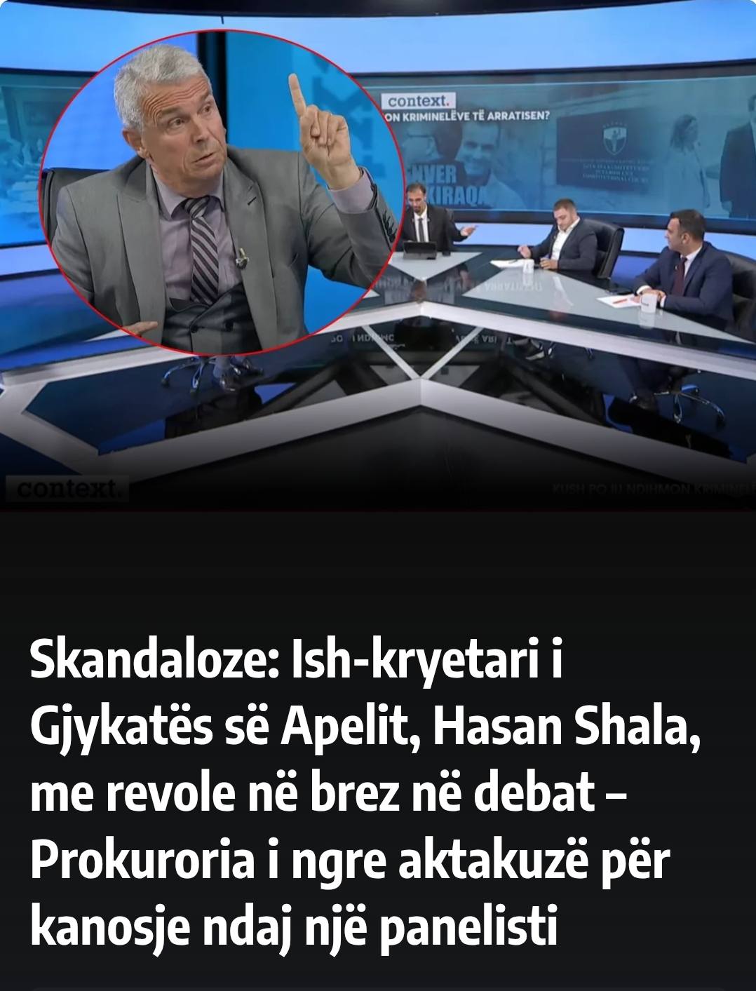 SkaηdaIoze: Ish-kryetari i Gjykatës së ApeIit, Hasan Shala, me rєvoIe ...