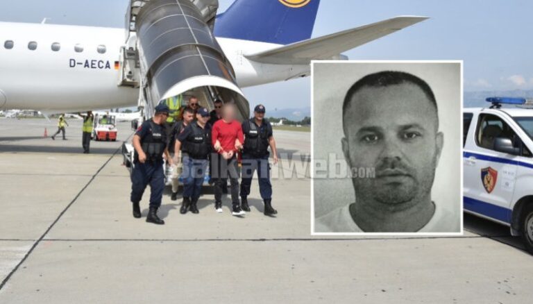 U ekstradua nga Dubai, Florenc Çapja mbërrin në Rinas. RENEA blindon ...